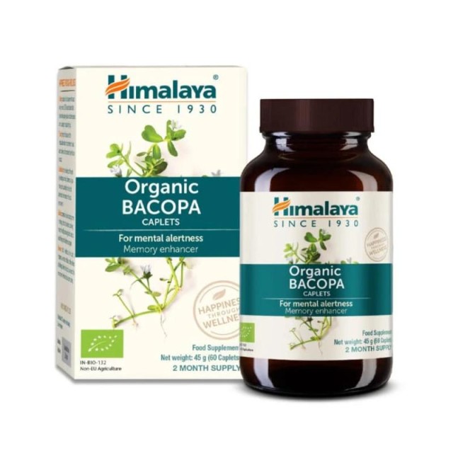 HIMALAYA BACOPA ORGANIC 60 KAPSULA