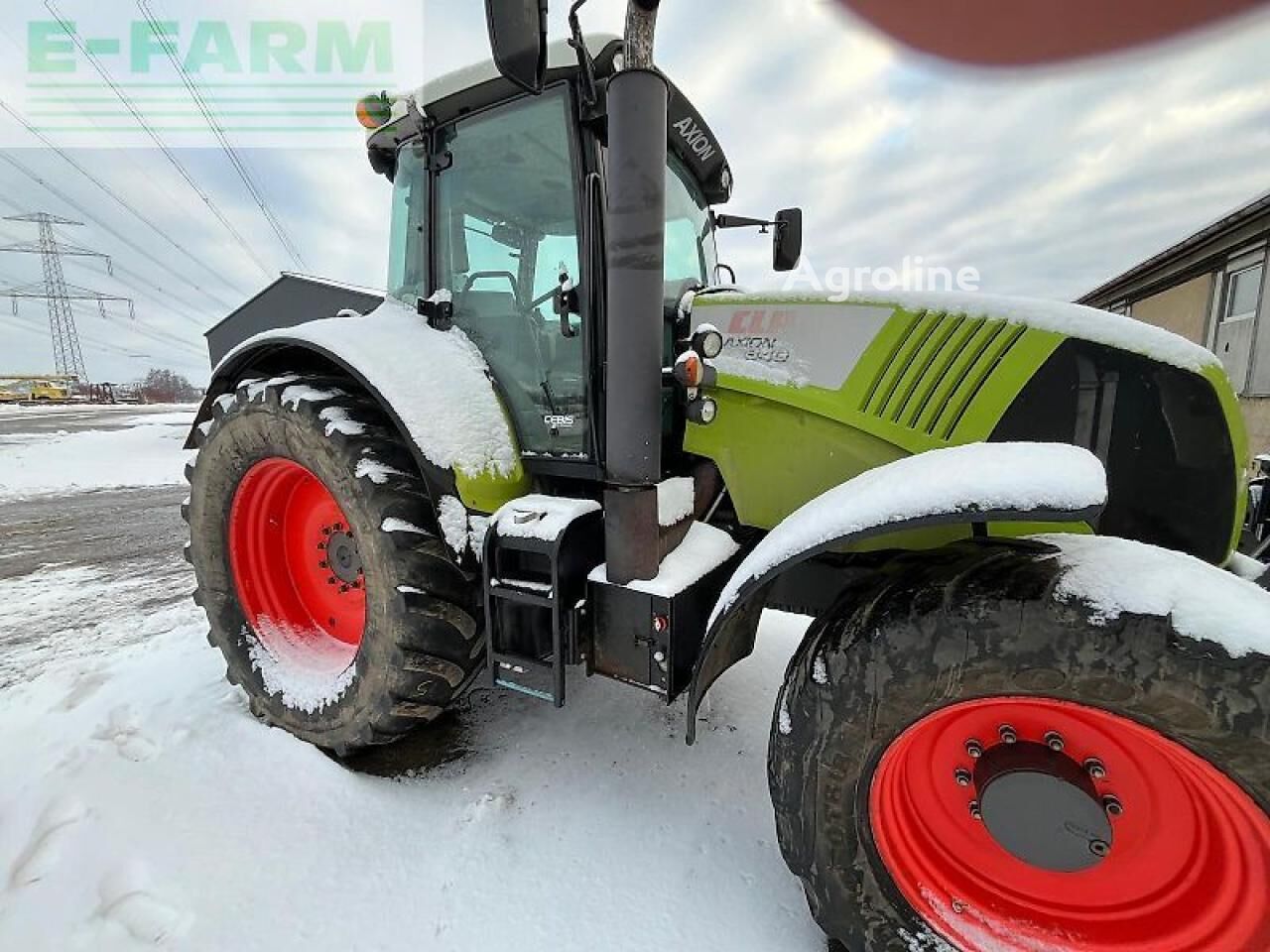 Claas axion 840 traktor točkaš