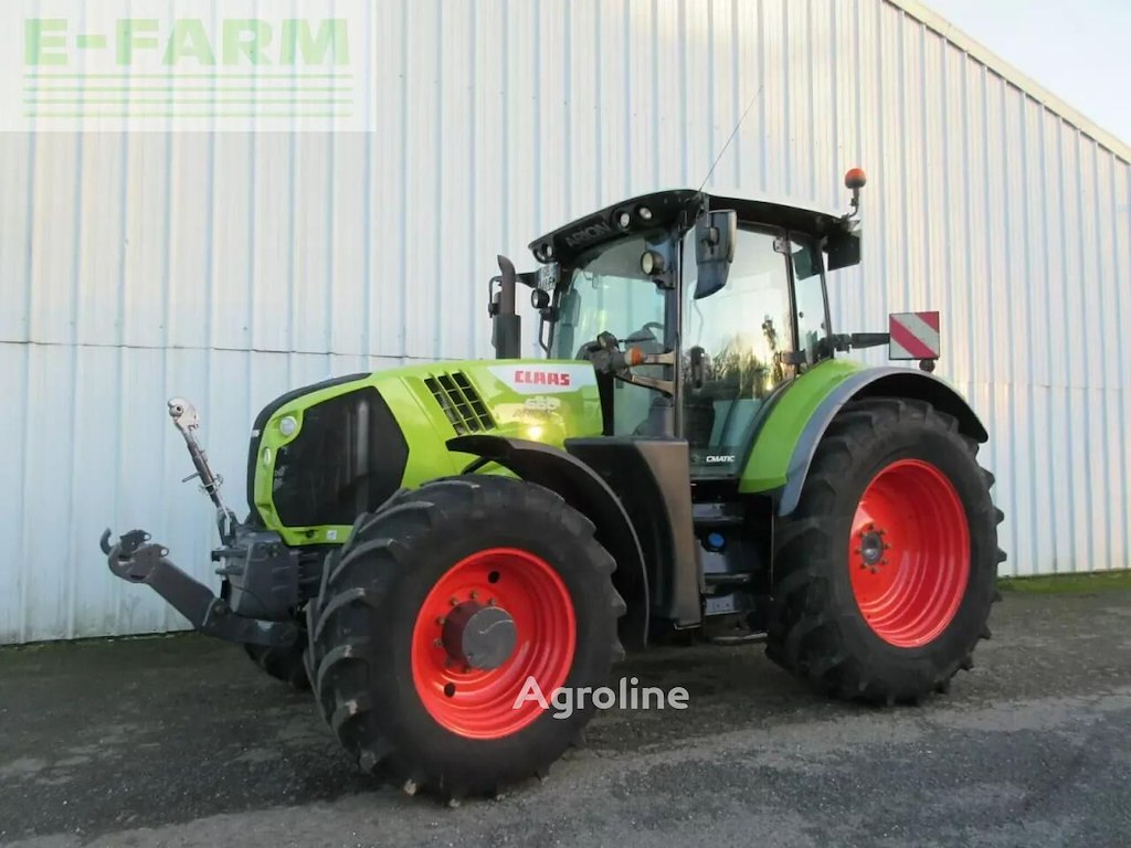 Claas arion 660 cmatic concept-nâ°2 traktor točkaš