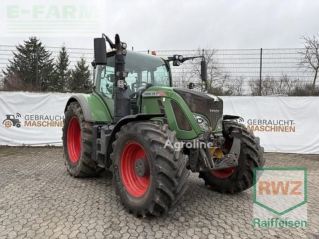 Fendt 718 vario scr traktor točkaš