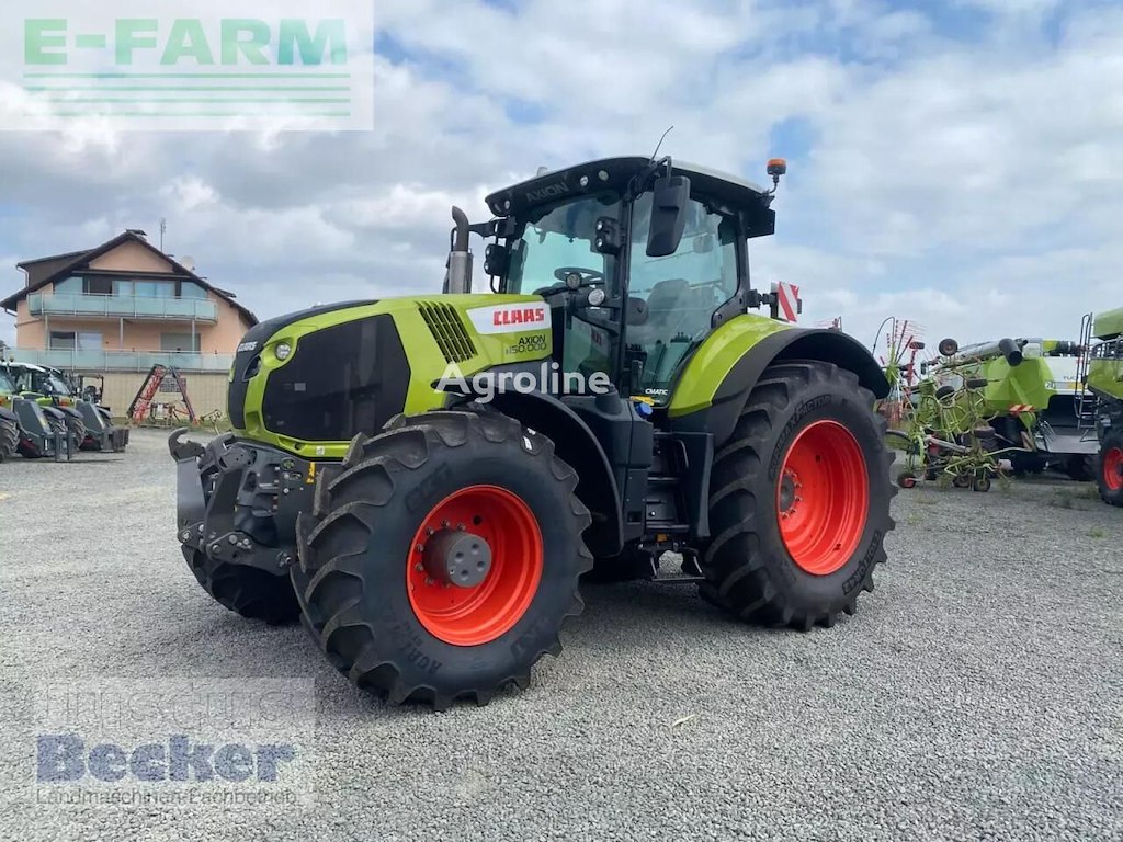 Claas axion 870 c-matic CMATIC traktor točkaš