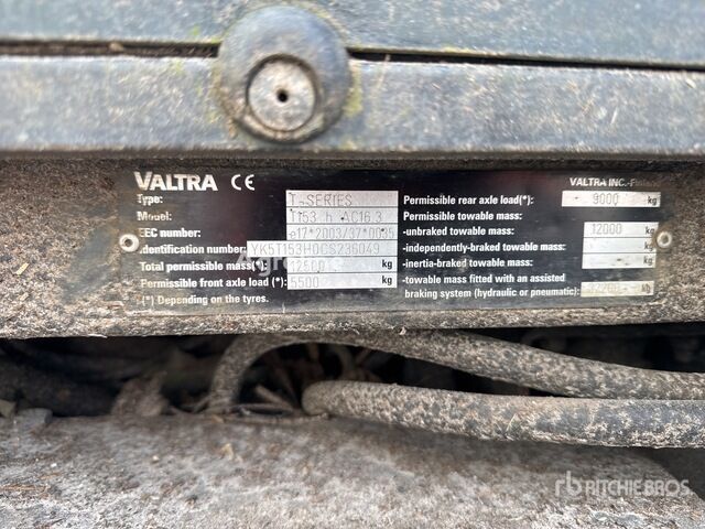 Prodaje se Valtra T153h traktor točkaš na aukciji