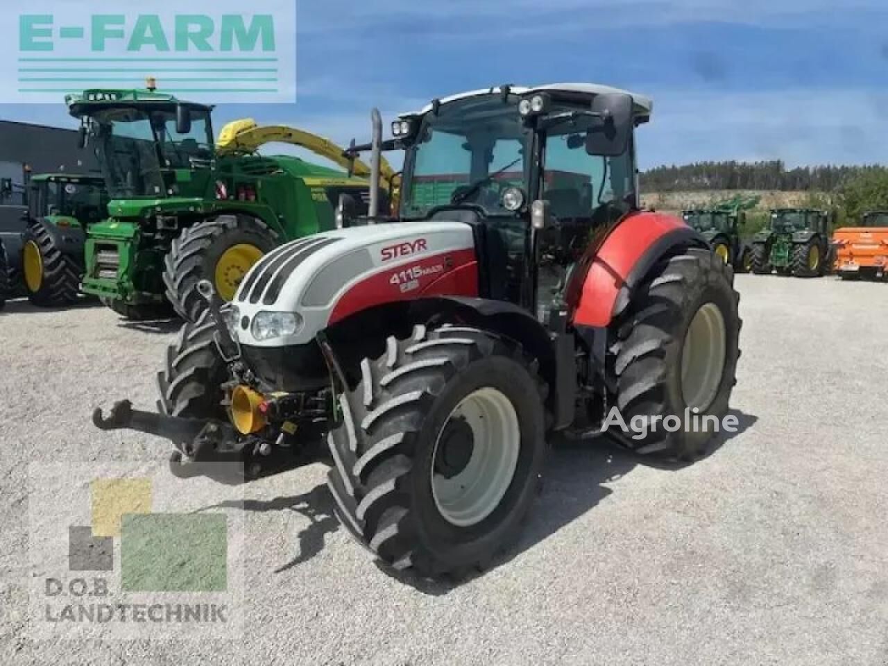 Steyr 4115 multi traktor točkaš