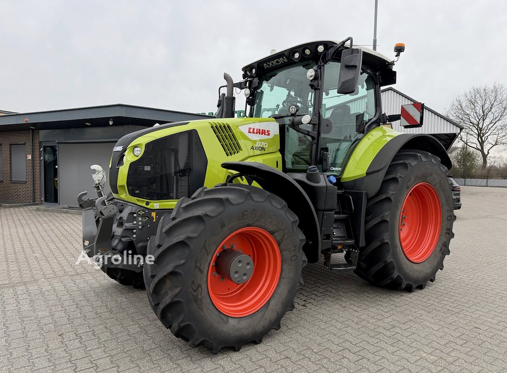 Claas Axion 870 traktor točkaš
