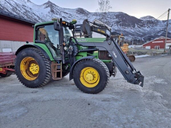 John Deere 6630 *8.700hrs *LOADER QUICKE Q66 *PLOW PLATE traktor točkaš