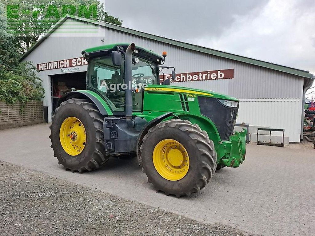 John Deere 7250 r traktor točkaš