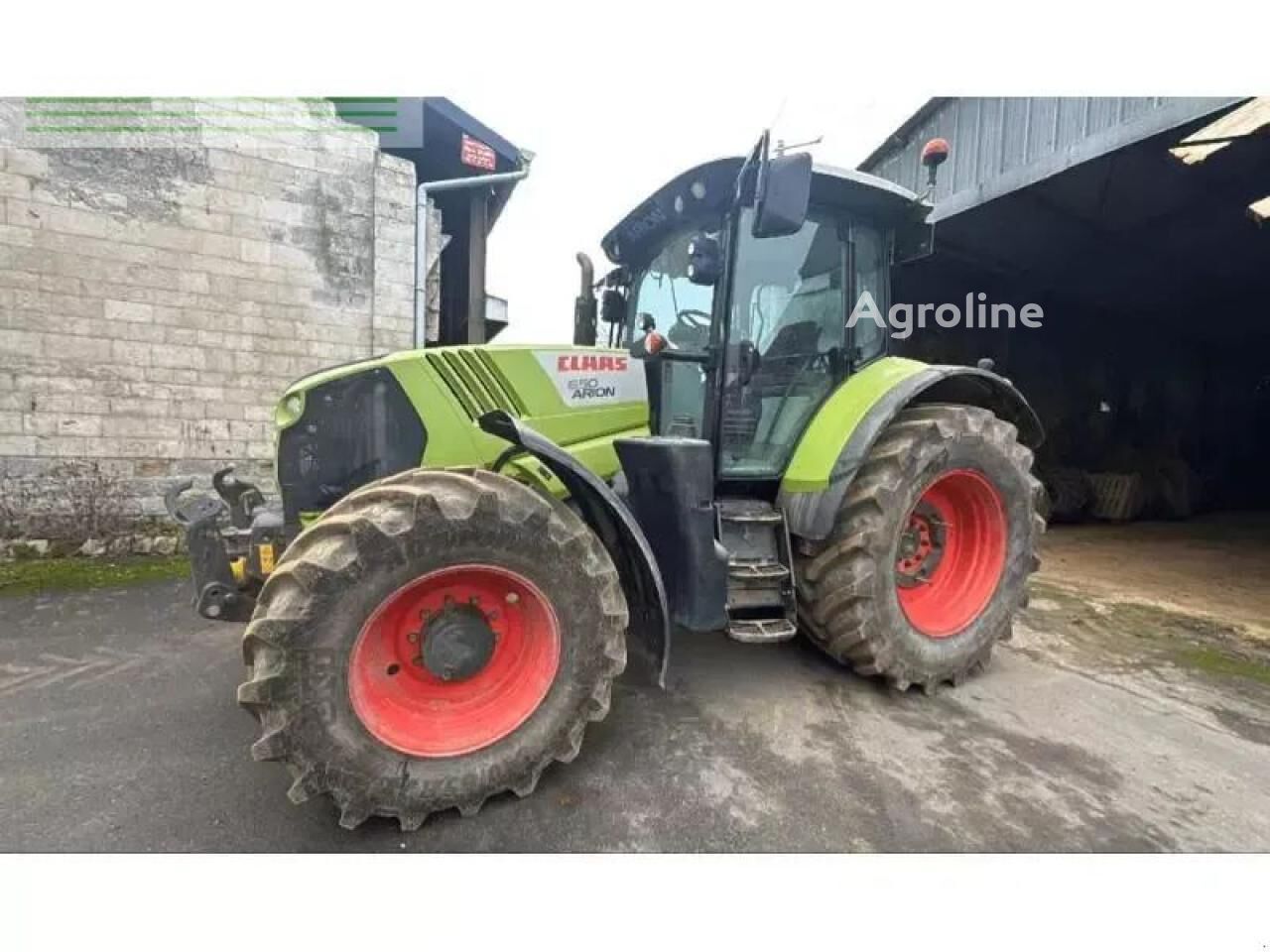 Claas arion 650 cis+ CIS+ traktor točkaš