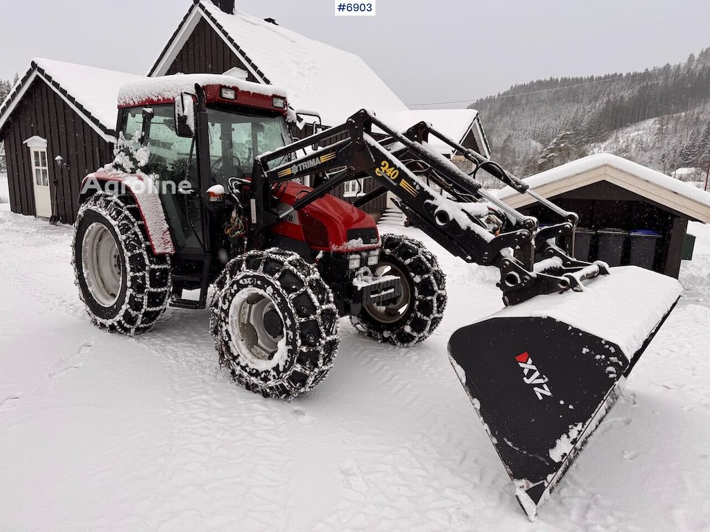 Case IH CS78A m/ frontlaster og 4 kjettinger traktor točkaš