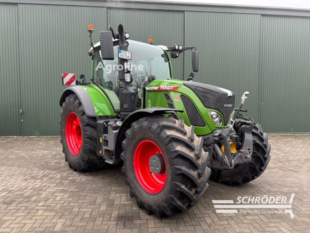 Novi Fendt 724 VARIO GEN6 PROFI PLUS traktor točkaš