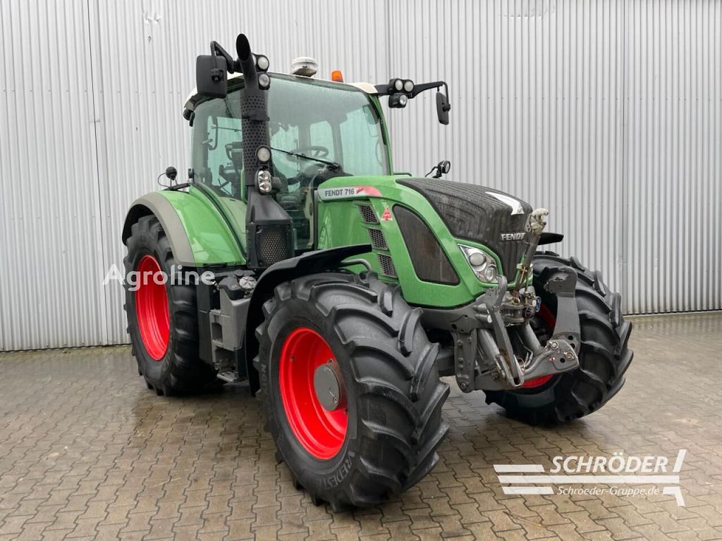 Fendt 716 VARIO SCR PROFI | RTK traktor točkaš