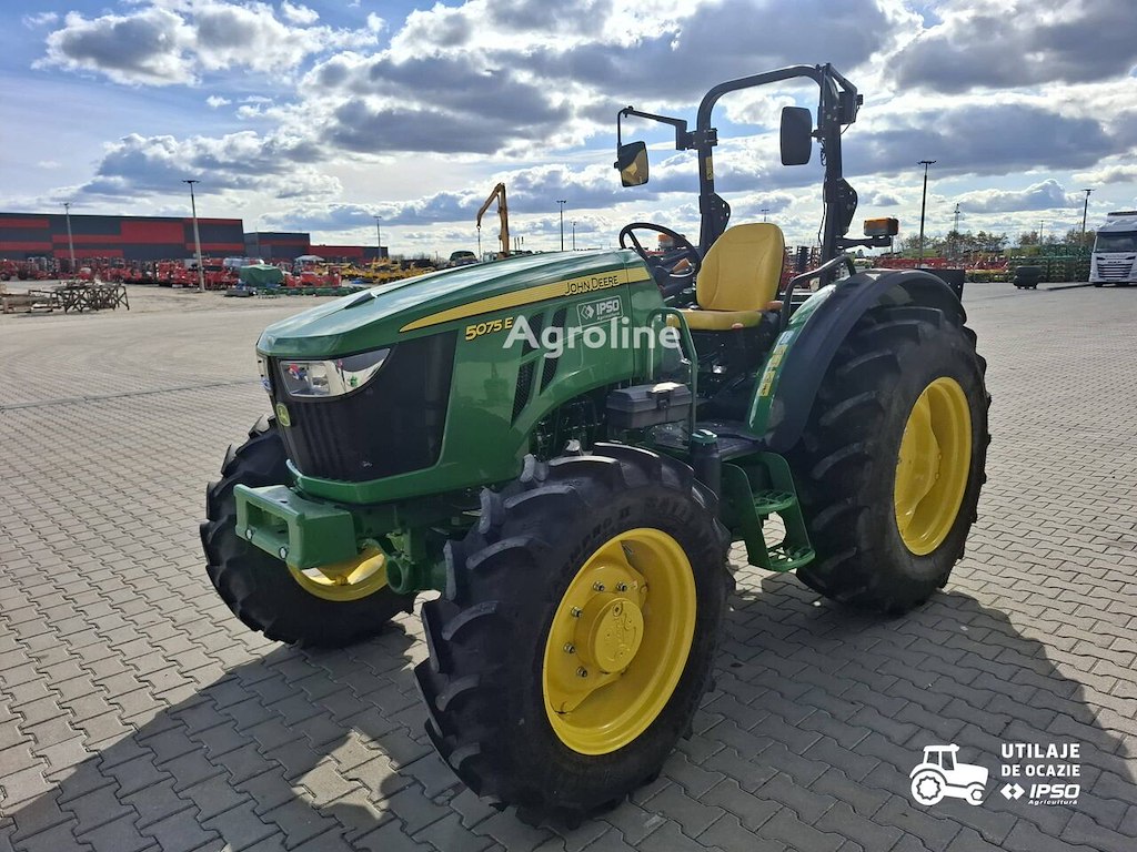 John Deere 5075E traktor točkaš