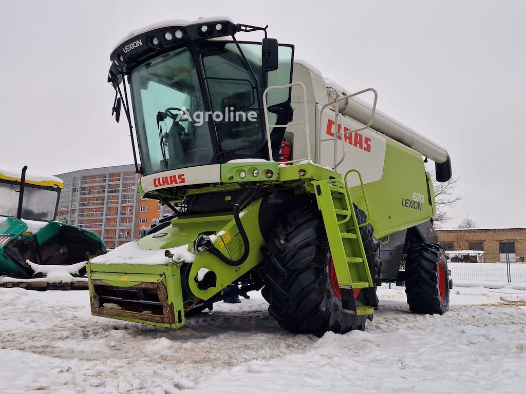 Claas Lexion 670 kombajn za žito