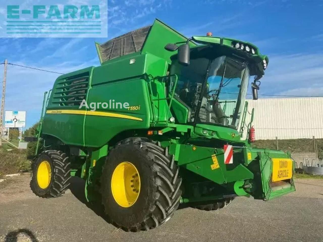 John Deere t550 kombajn za žito