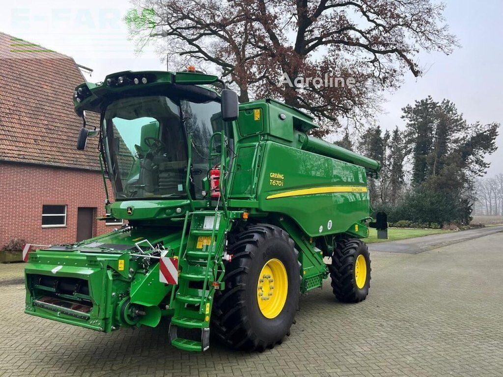 John Deere t670i prodrive kombajn za žito
