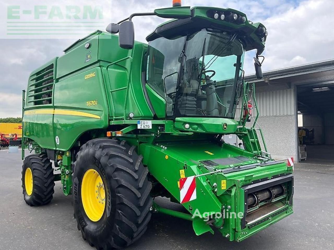 John Deere t670i kombajn za žito