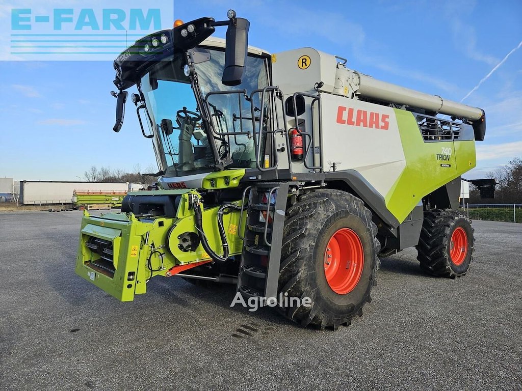 Claas trion 740 kombajn za žito