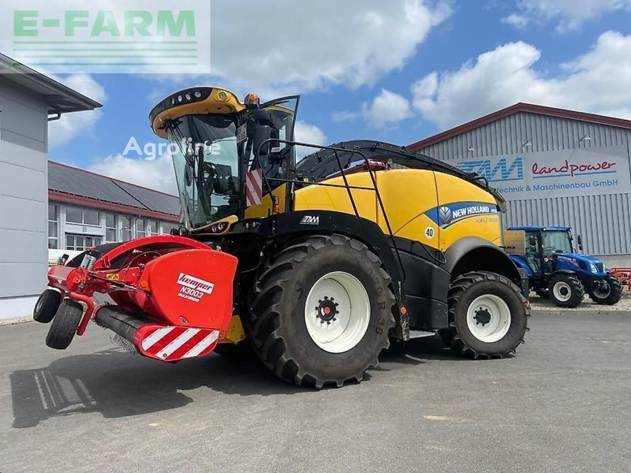 New Holland fr 550 krmni kombajn
