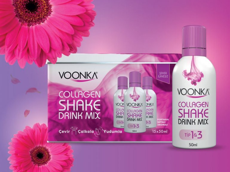 Voonka Collagen Shake Drink Mix(15 x 50ml)