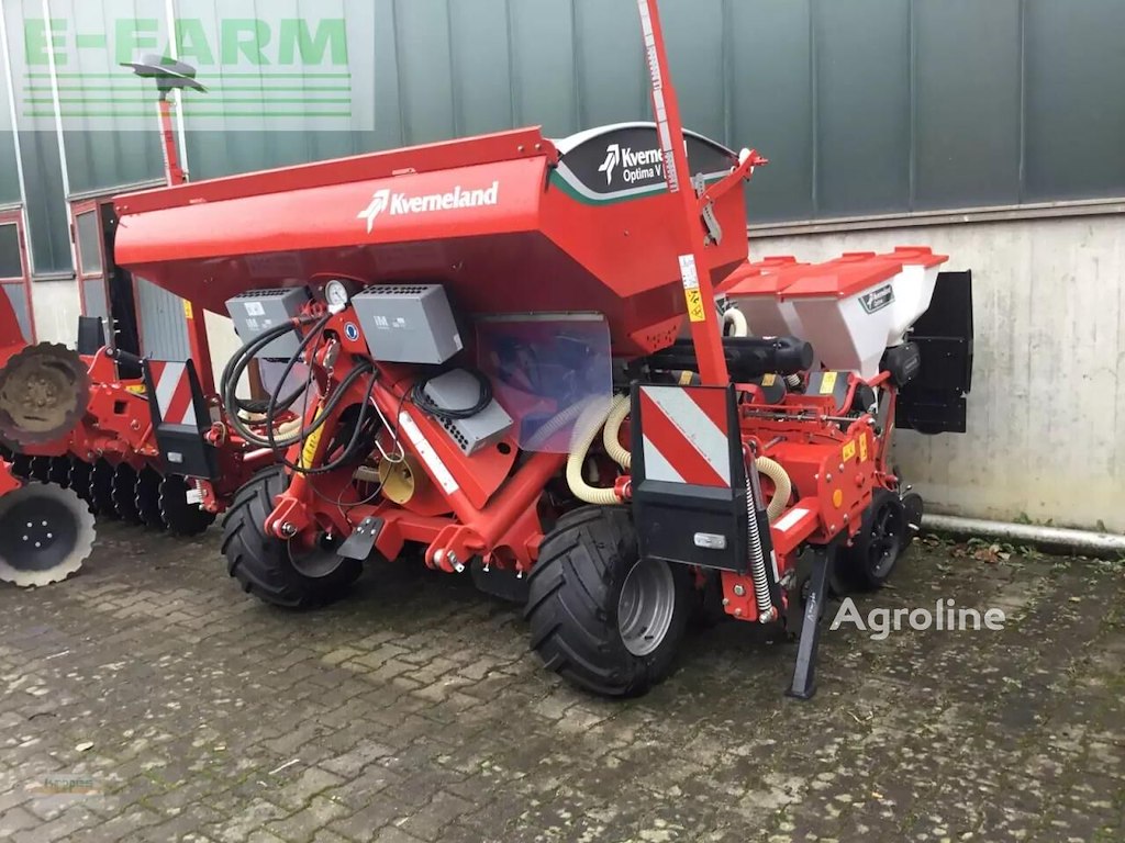 Kverneland optima v električna precizna sejalica