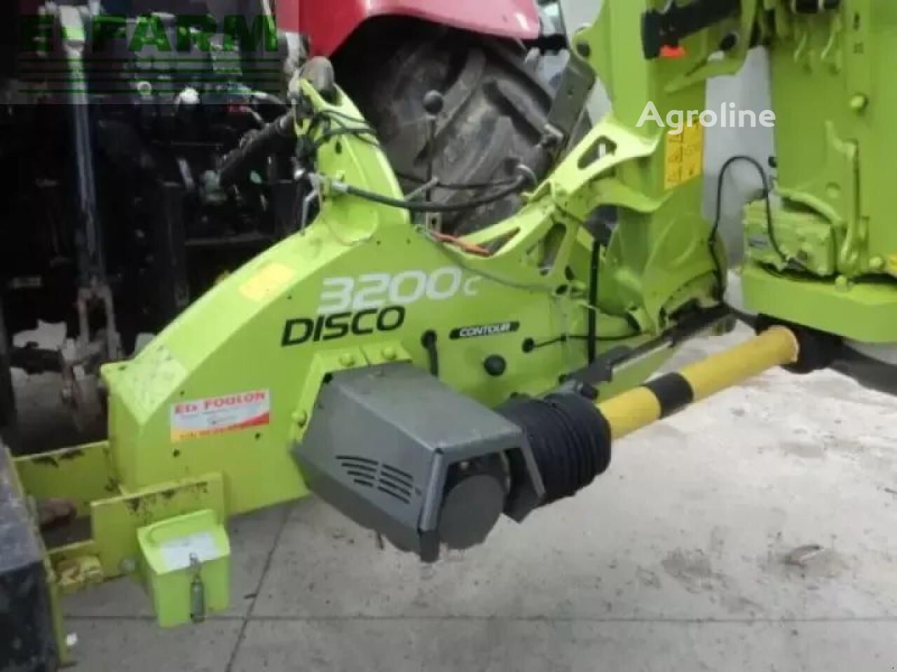 Claas Disco 3200 c roto-kosačica s gnječilom