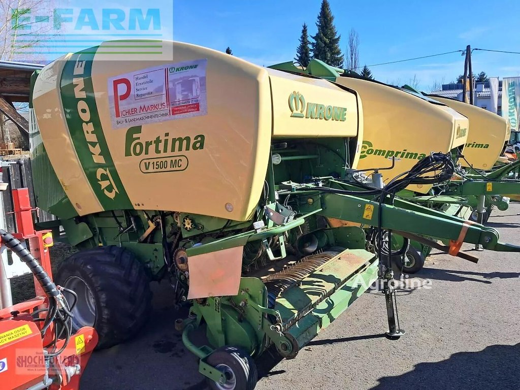 Krone fortima v 1500 mc balirka za četvrtaste bale
