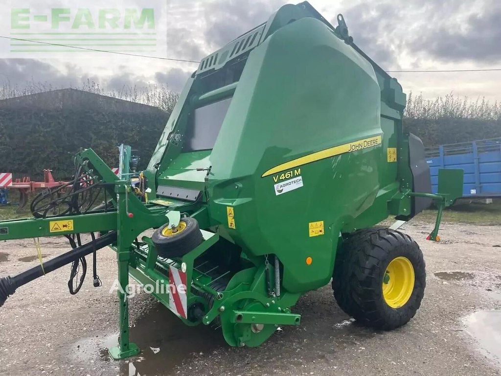 John Deere v461 m balirka za četvrtaste bale