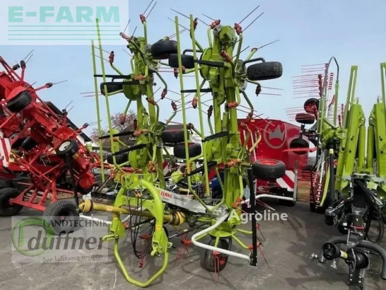Claas volto 1100 prevrtač sena