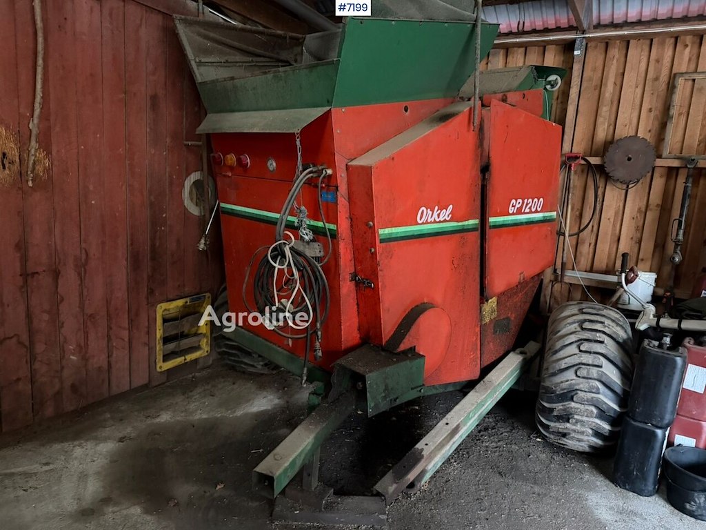 Orkel GP1200 balirka za okrugle bale