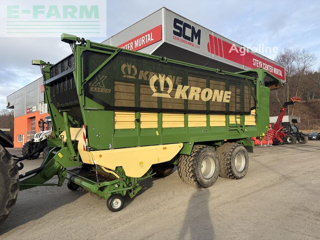 Krone zx430gd samoutovarna prikolica