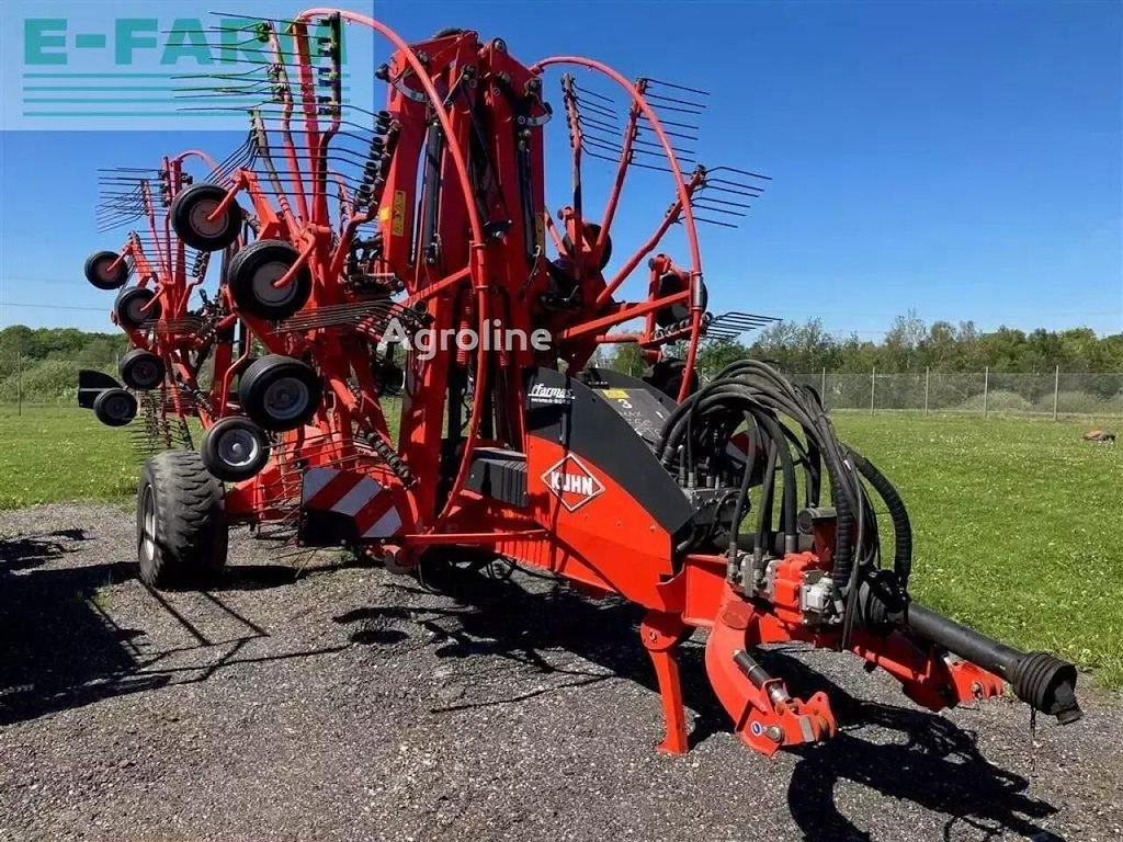 Kuhn ga13131 4-rotors rive trakasti formirač otkosa