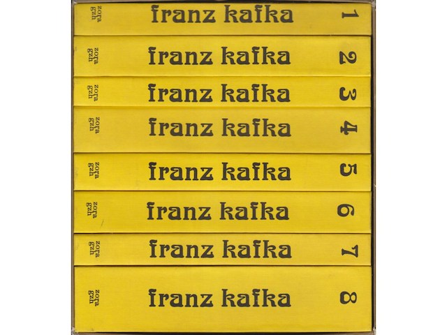 ODABRANA DJELA 1-8 / FRANZ KAFKA