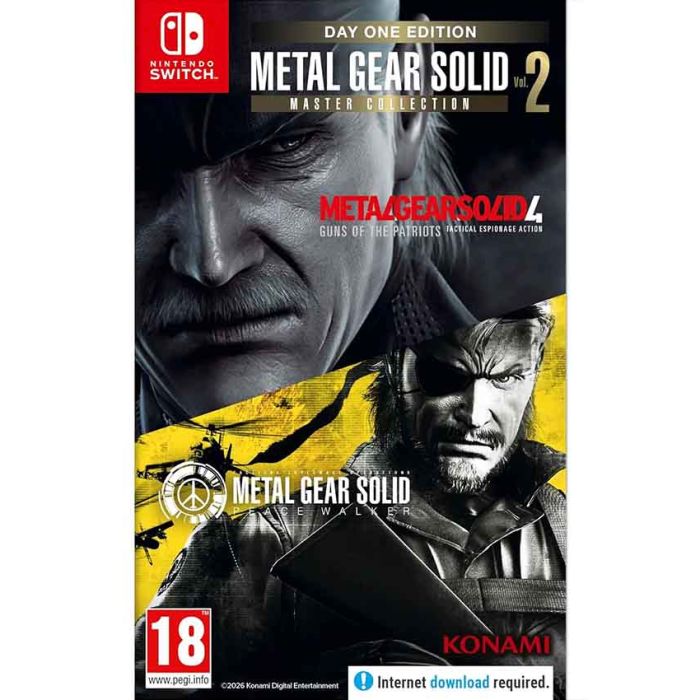 SWITCH Metal Gear Solid: Master Collection Volume 2 - Day One Edition