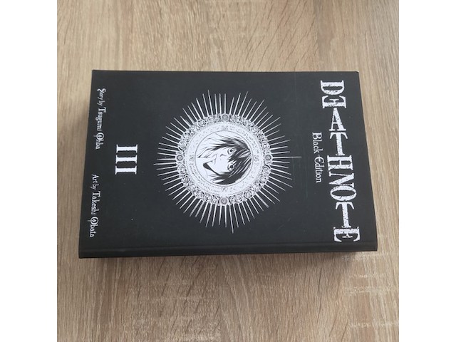 Death Note manga Black Edition book 3