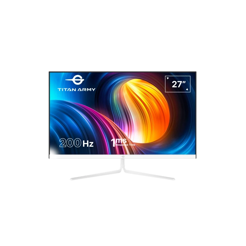 Monitor 27 Titan Army 27G2R2-W 2560x1440/QHD IPS/1ms/200Hz/HDMI/DP/HDR400/AMD FreeSync G-Sync/Beli