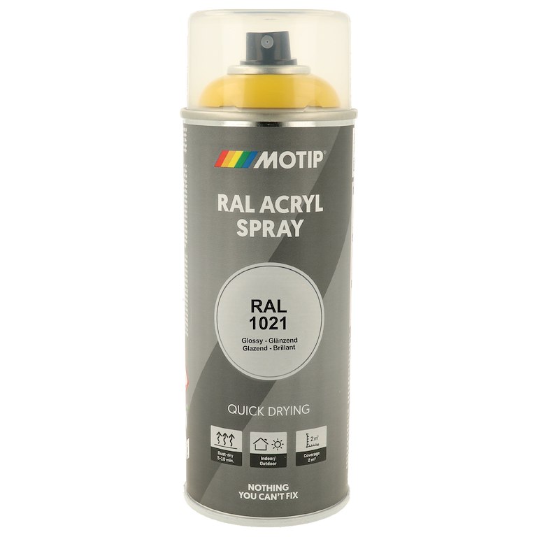 MOTIP REPA ZUTI RAL INDUSTRY AKRILNI SPREJ / 400ML