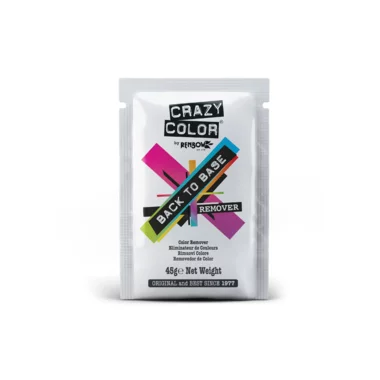 CRAZY COLOR
Skidač polutrajne farbe za kosu - Back to Base 45 g