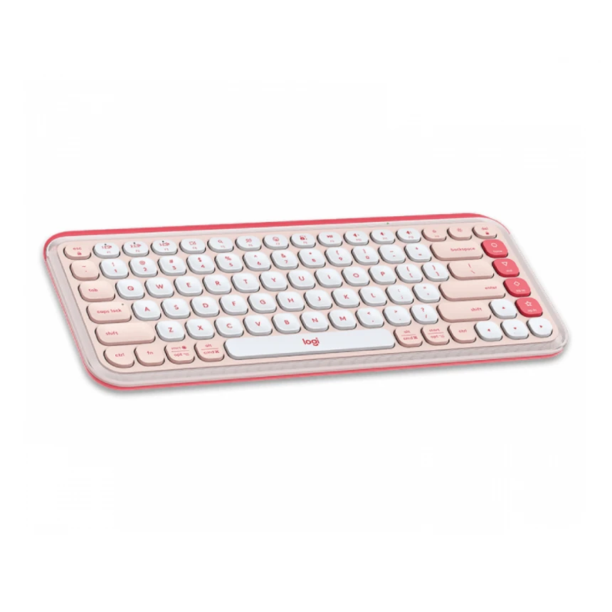 LOGITECH POP Icon Keys US tastatura rose