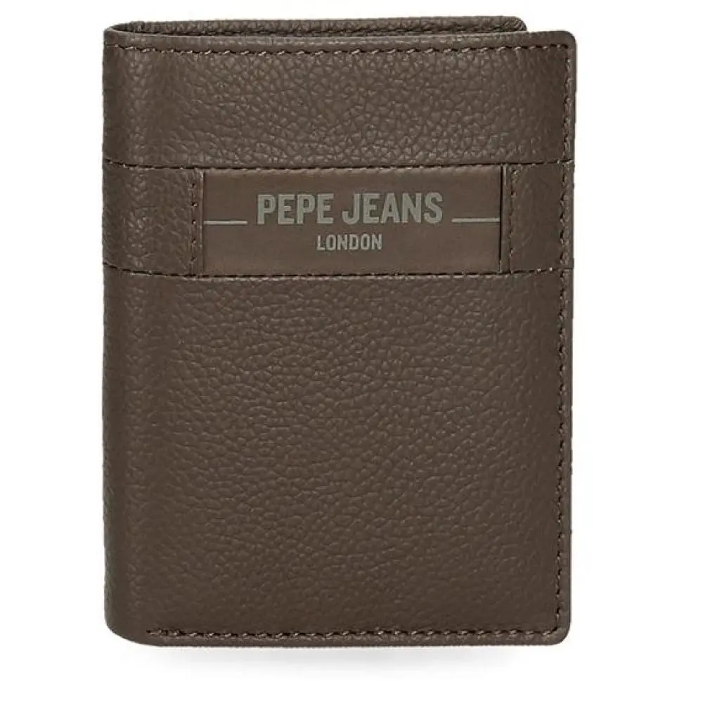 Novčanik za muškarce kožni Pepe Jeans Checkbox brown 78820