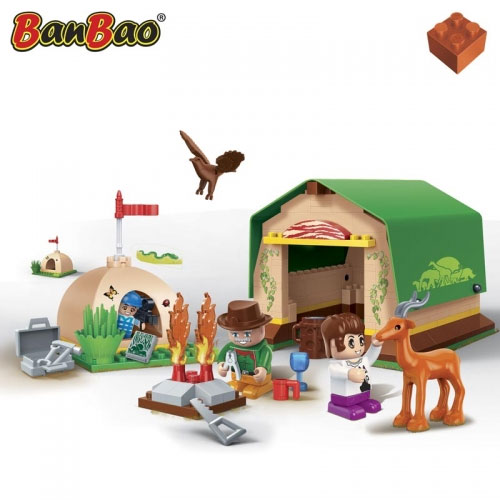 BanBao kocke Safari Kamp 6655