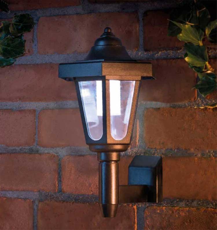 Zidna solarna lampa u obliku fenjera V30cm
