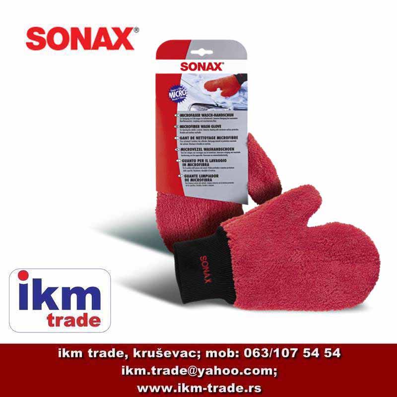 SONAX Mikrofiber rukavica za pranje automobila