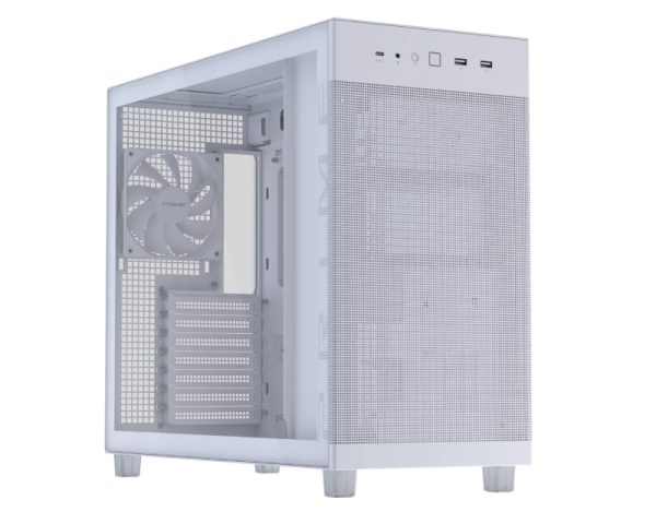 ASUS PRIME AP303 TG WHITE micro-ATX kućište belo