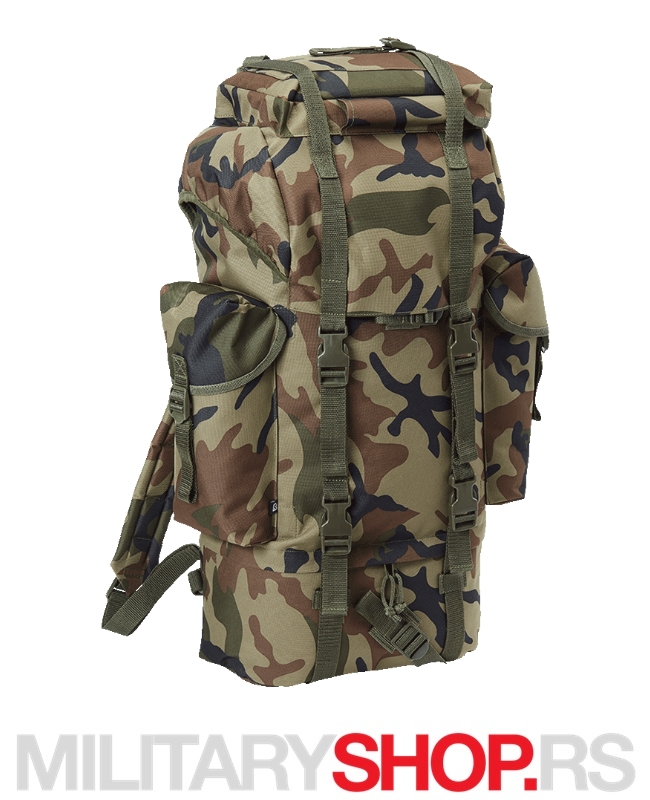 Brandit Kamperski Ranac 65L Combat Woodland