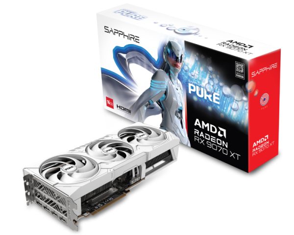 SAPPHIRE AMD Radeon RX 9070 XT 16GB 256bit PURE RX 9070 XT GAMING OC 16GB (11348-02-20G) grafička karta