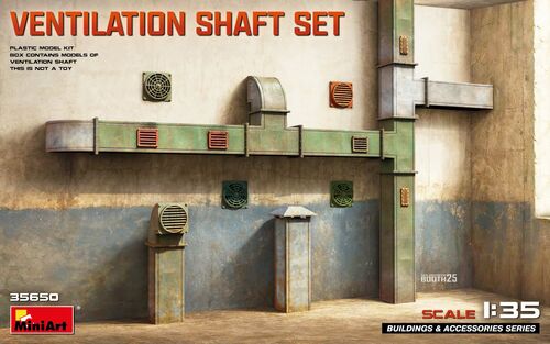 MiniArt 35650 Ventilation Shaft Set