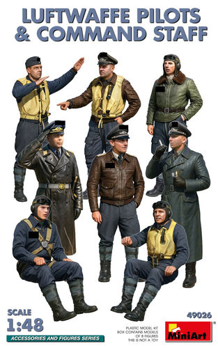 NEW! MiniArt 49026 Luftwaffe Pilots & Command Staff