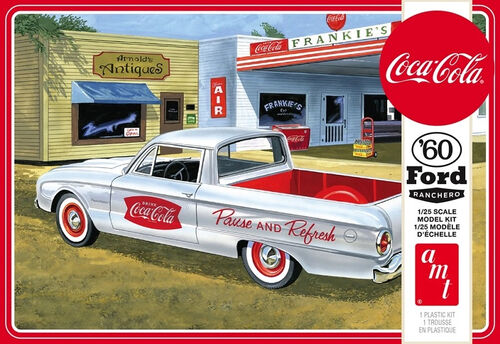 NEW! AMT/ERTL 01189 Ford Ranchero (1960) with Coke Chest Coca Cola