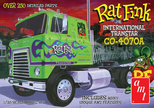 NEW! AMT/ERTL 01291 International Transtar Co-4070a Tractor Hauler - Rat Fink