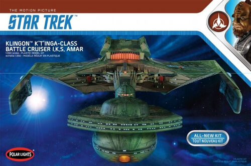 NEW! Polar Lights 950 Star Trek Klingon K'T'inga-Class