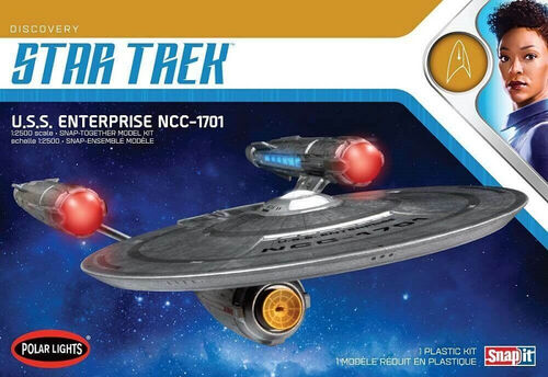 NEW! Polar Lights 971 Star Trek Discovery - USS Enterprise